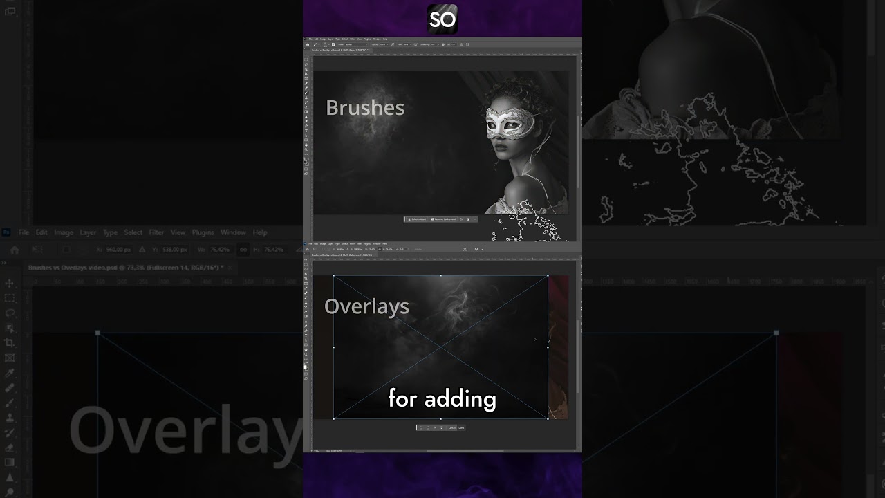 Overlays vs Brushes