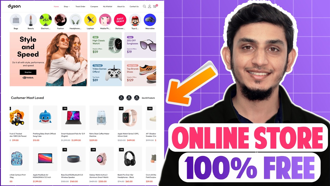 FREE WordPress eCommerce Website MasterClass Course - WooCommerce 2026