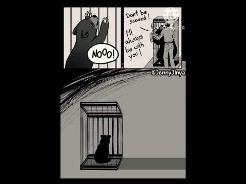 little bear ๐ป #comic #short #comics #trending #trend #bear #death #viral #shorts