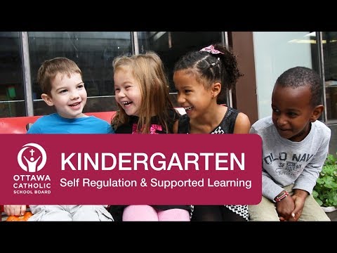 Self Regulation & Supported Learning | Kindergarten at the OCSB