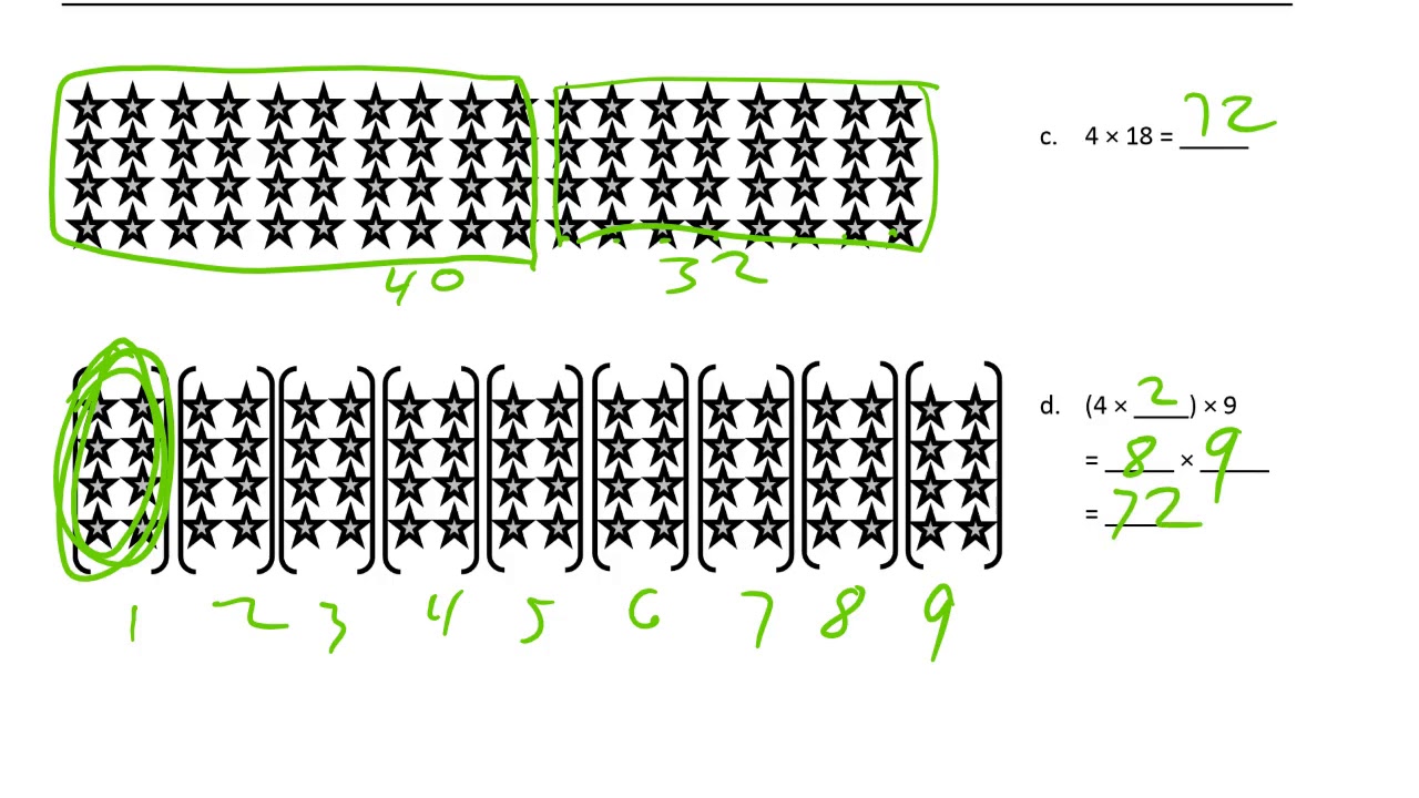 lesson 9 homework module 3 grade 3