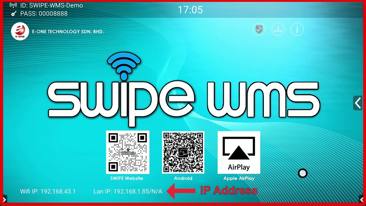 SWIPE WMS Tutorial Video