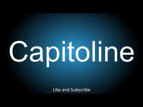 How to correctly pronounce in Italian and English. - Capitoline.