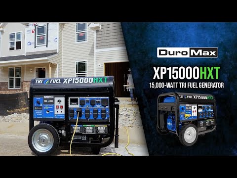 DuroMax XP15000HXT Tri Fuel Generator | Ultimate Whole Home Power Backup Solution!