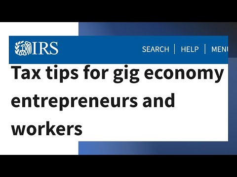 Tax tips for gig economy entrepreneurs and workers