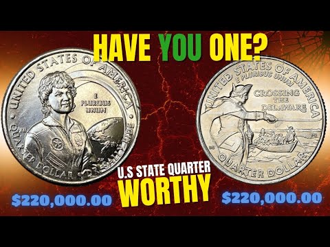 Top 5 Most Expensive Quarter Dollar Coins Ever Sold: Quarter Coins Worth Big Money!