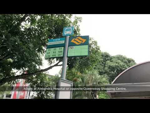 How to get to Alexandra Hospital (AH), a Sg public hospital.