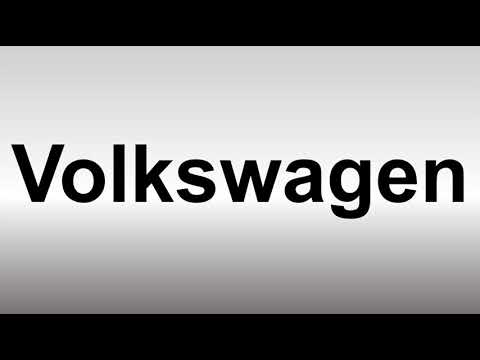 How to Pronounce Volkswagen
