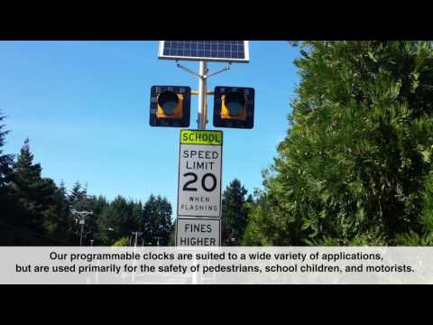 IP Time Clock for School Zone Safety