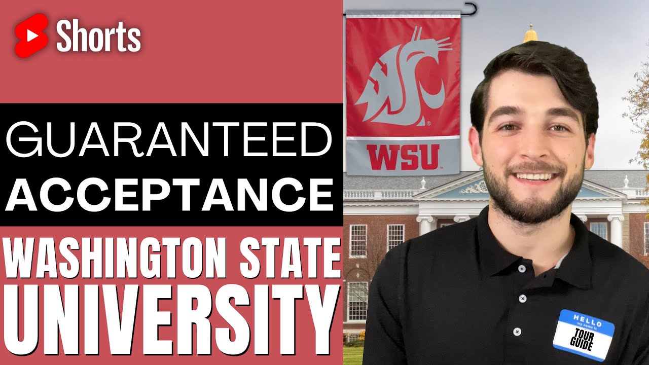 Guaranteed Admissions at Washington State University #Shorts #CampusTour