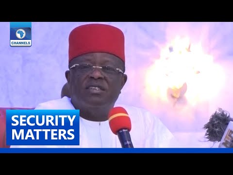 Governor Umahi Receives New Commissioner Of Police In Ebonyi State