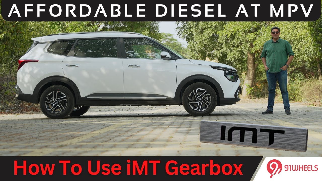 Kia Carens iMT Diesel Review || How To Use This Semi-Automatic iMT ...