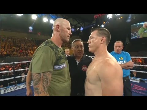 Paul Gallen (Australia) vs Barry Hall (Australia) - Full Fight Highlights