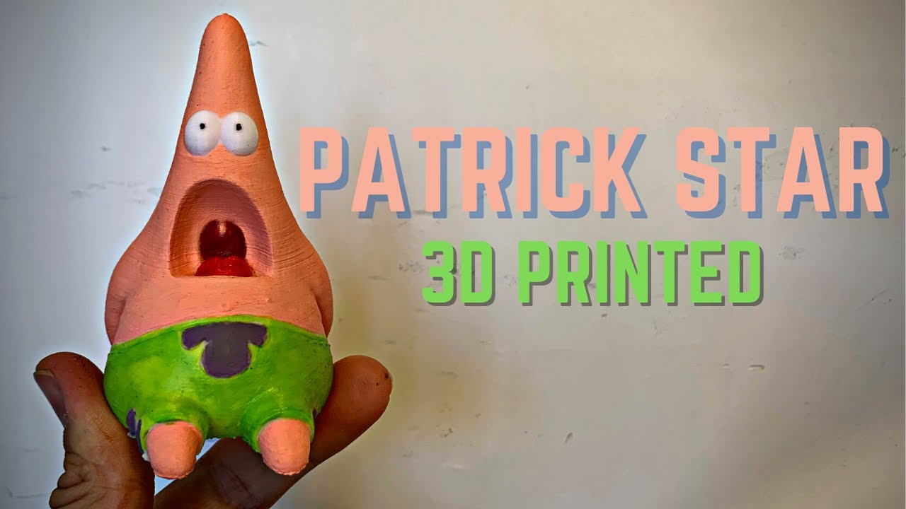 Patrick Star 3D Printed