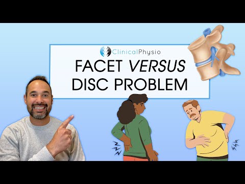 What are the Differences Between a Disc Problem and a Facet Problem? | Expert Physio Review