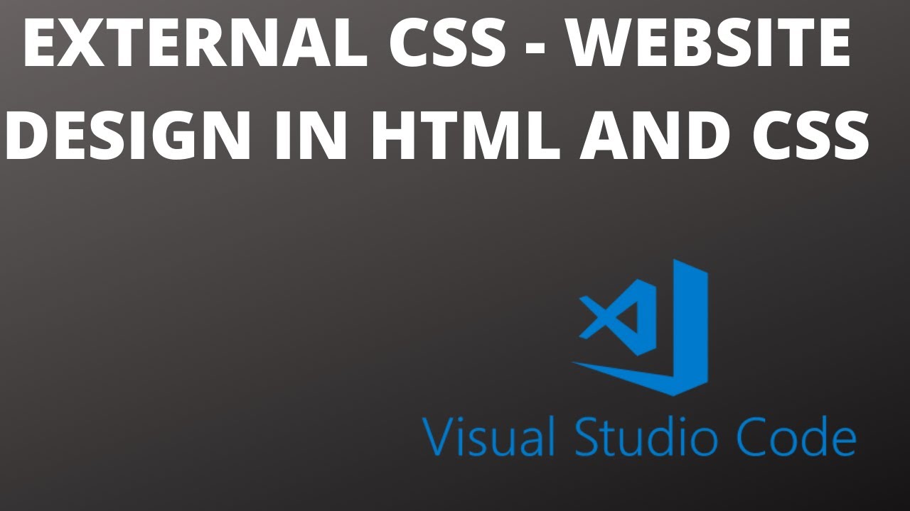 External CSS IN WEBSITE DESIGNING