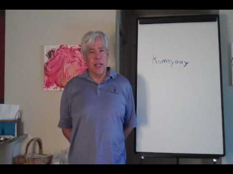 Viejas Reservation - Lesson 1 How to say Kumeyaay