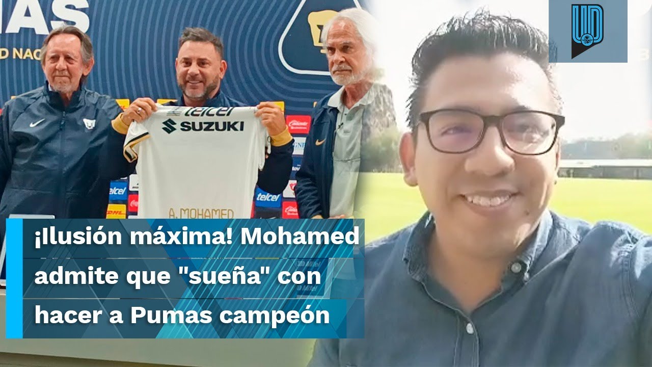 Pumas hizo oficial la llegada de Antonio Mohamed como nuevo técnico del equipo