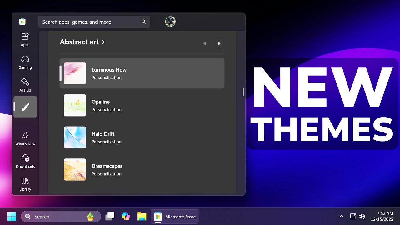 New Windows 11 Official Themes (How to Get)