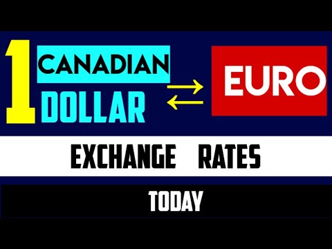 1 Canadian dollar to euro Currency exchange rates today forex 11 JULY 2024