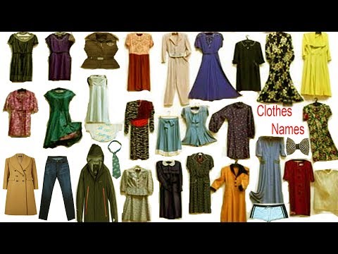 Clothes Names Meaning & Pictures | জামাকাপড় | Clothes vocabulary | Necessary Vocabulary Tutorial