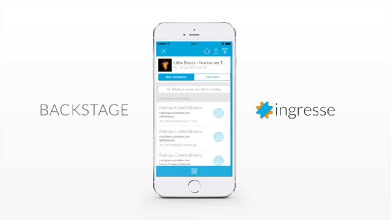 Ingresse Backstage