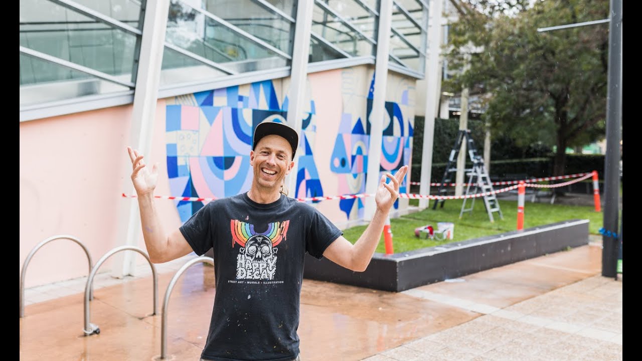 Happy Decay's Mural Painting Workshop