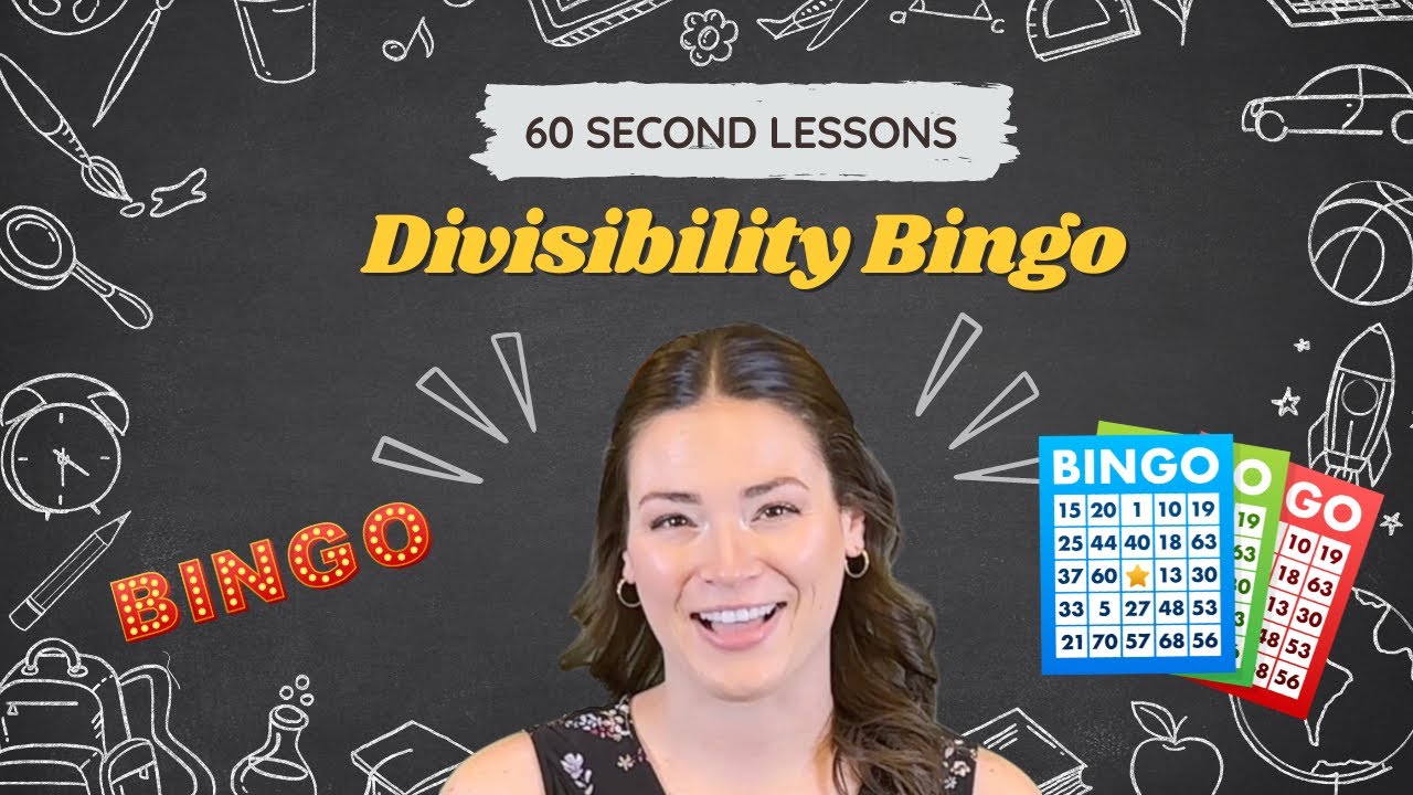60-Second Lesson: Divisibility Bingo