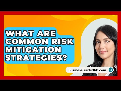 What Are Common Risk Mitigation Strategies? - BusinessGuide360.com