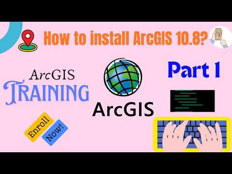 How to download & install Arcgis 10.8 in laptop? link in the comment | gis training #1