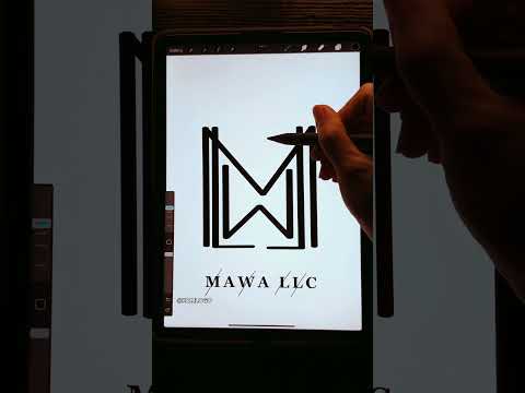 For Client @MAWALLC #logodesign #logo #growonyoutube #shorts