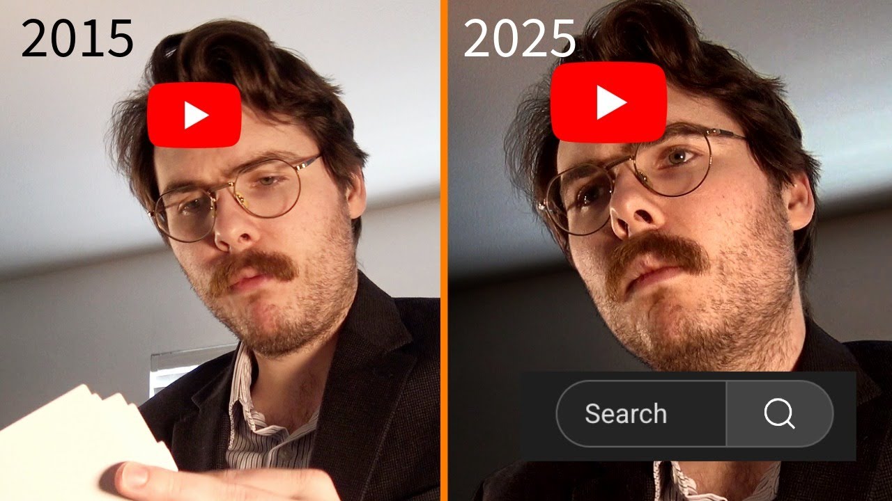 youtube search then vs. now