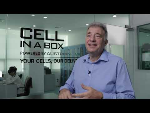 Prof. Dr. Walter H. Gunzburg Interview at Austrianova's GMP Facility