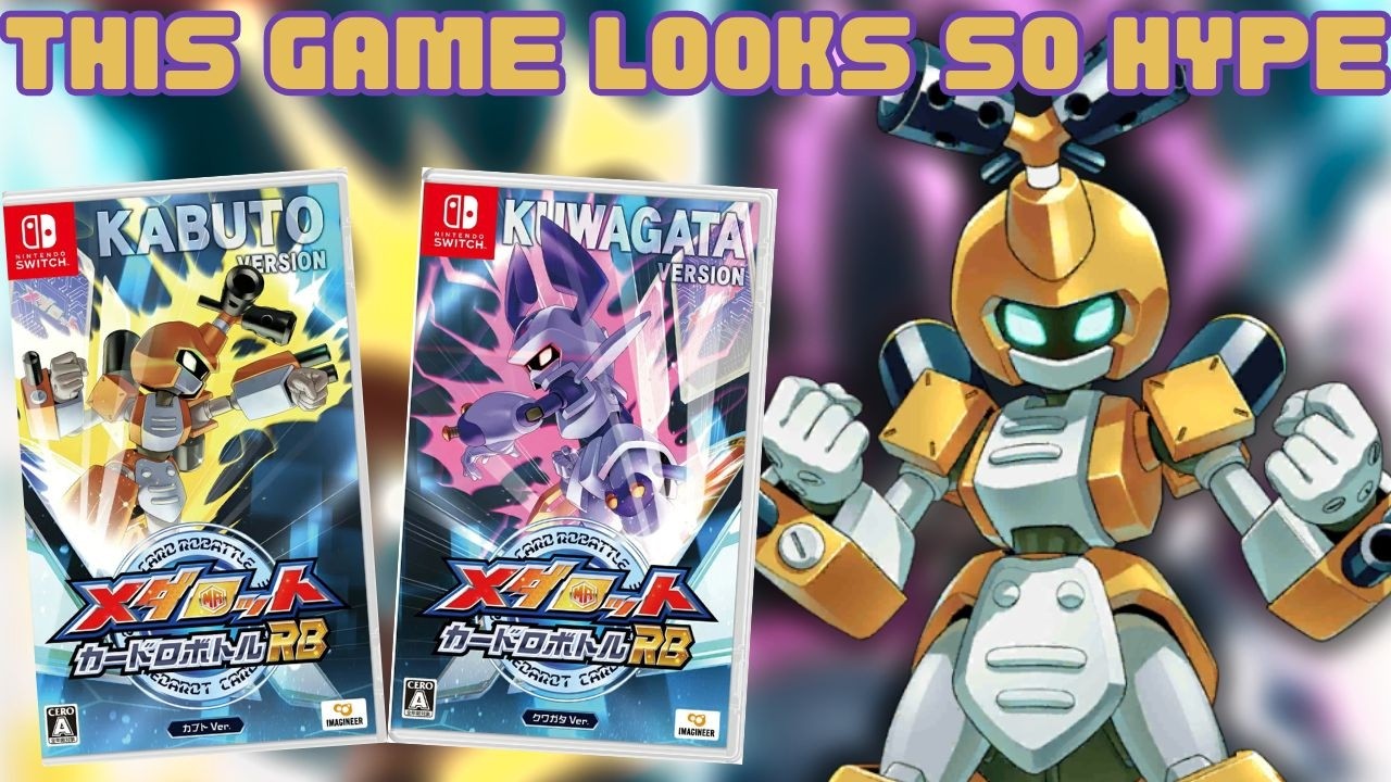 BRAND NEW MEDABOTS TCG | Medabot (Medarot) Card Robattle RB reveal analysis