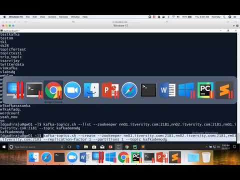 11 Streaming Analytics - Kafka - Using commands