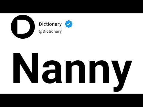 Nanny Meaning In English