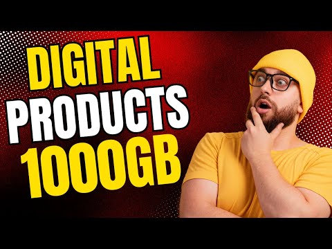 How to Sell Digital Products Using 1000GB+ Ready Made Assets 💰 Start Today!
