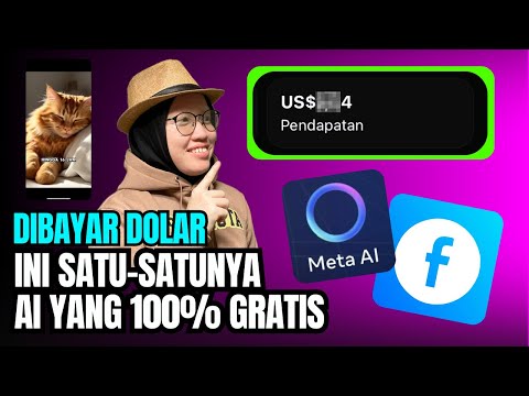 Cara Menghasilkan Uang dengan Meta AI tahun 2025 100% Gratis bikin Foto dan Video