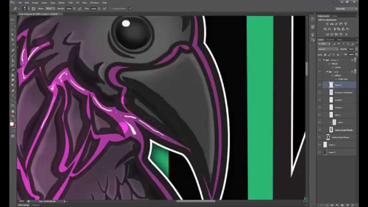 Speedpaint - crow king