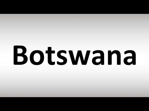 How to Pronounce Botswana? (CORRECTLY)