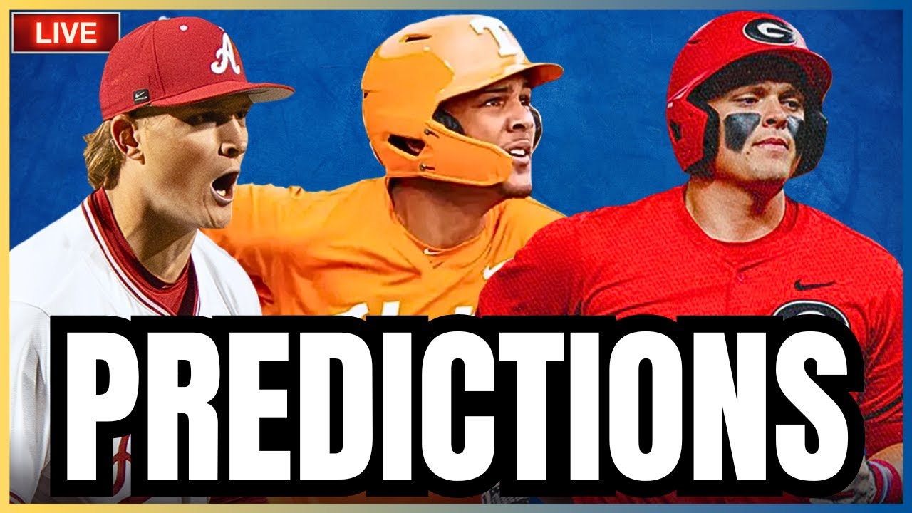 SEC Baseball Predictions: Texas A&M/Florida, Ole Miss/Georgia, Alabama/Tennessee, More