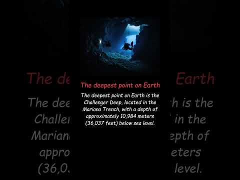 The Deepest Point on Earth Is SCARIER Than You Think 🌊😱 #Shorts