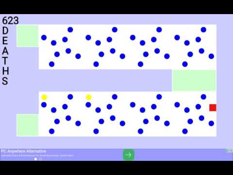 The worlds hardest game#2 LEVEL 6 IS COMPLETED!!!