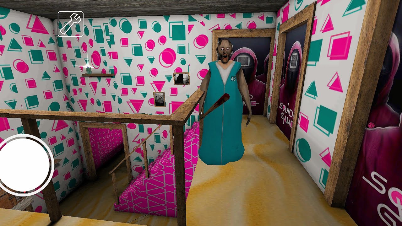 Squid Granny House Escape Part-1 😲 #gaming #gameplay #granny1 #ytshorts #shortfeed