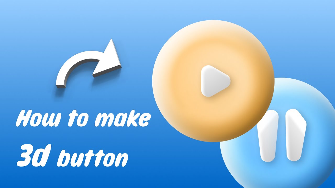 How create 3d Buttons in Figma