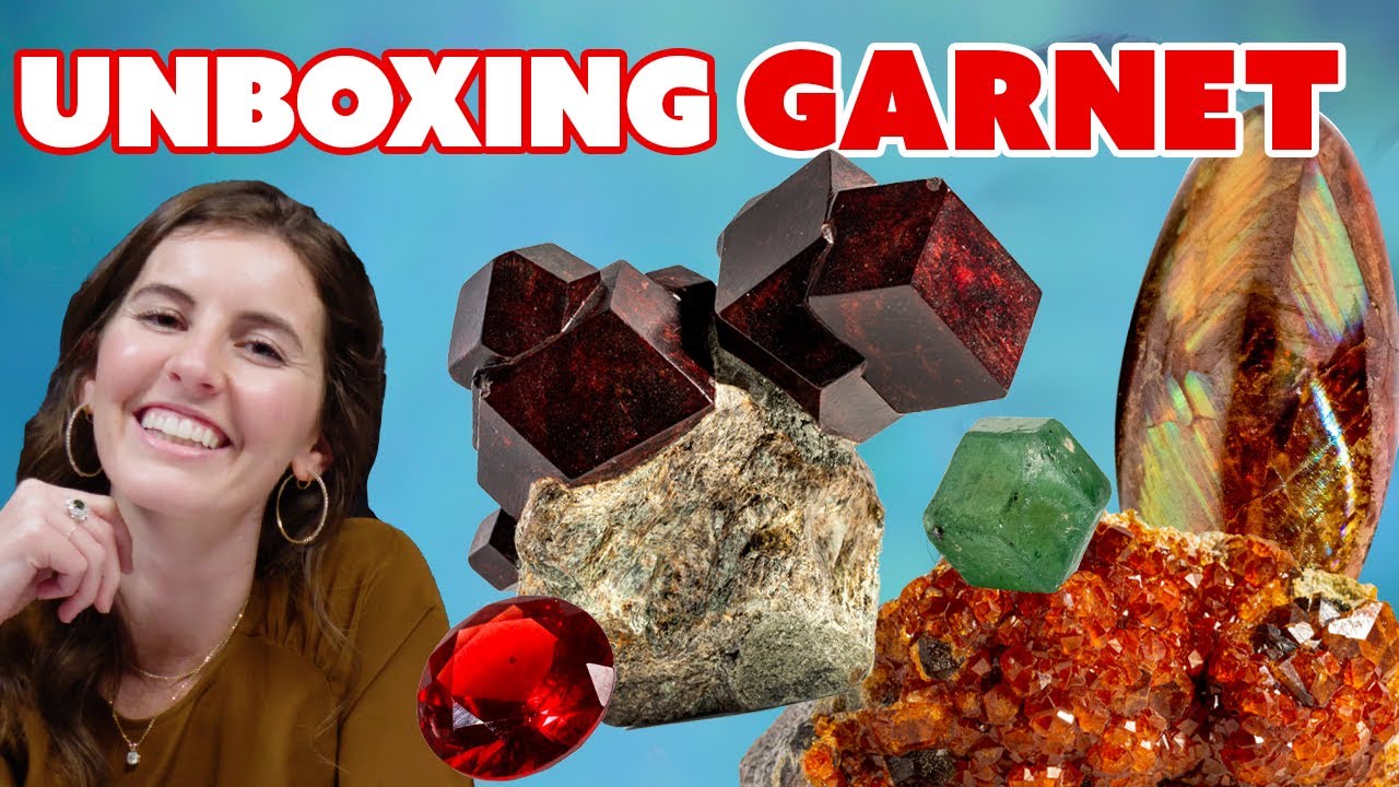 Unboxing Garnet  | Rhodolite, Pyrope, Demantoid & More!