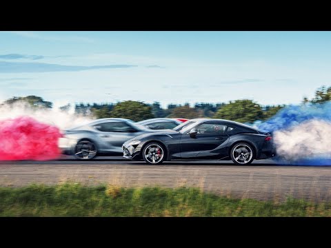 Toyota GR Supra Thinks It's a Plane, Goes for “Wing-To-Wing Aerobatic ...