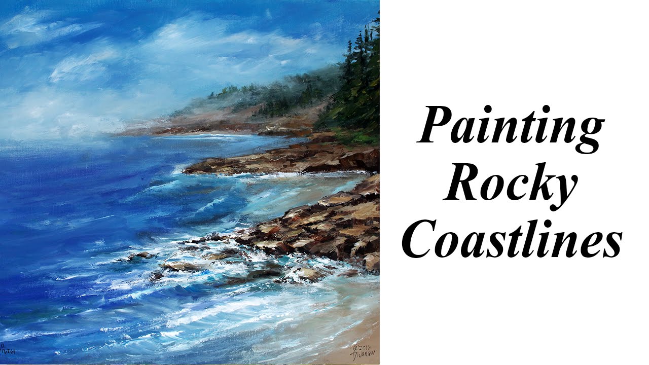 Painting Rocky Coastlines