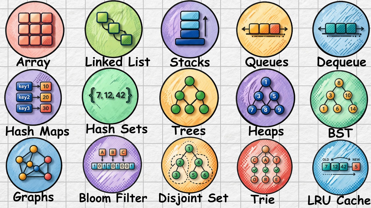 Every Data Structure Explained in 20 Minutes!