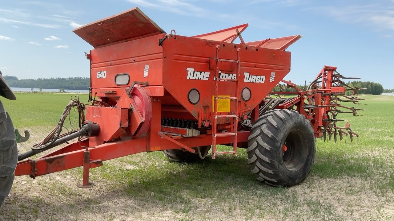 Såmaskin Tume Combi Turbo 540, Karlstad, Klaravik auktioner